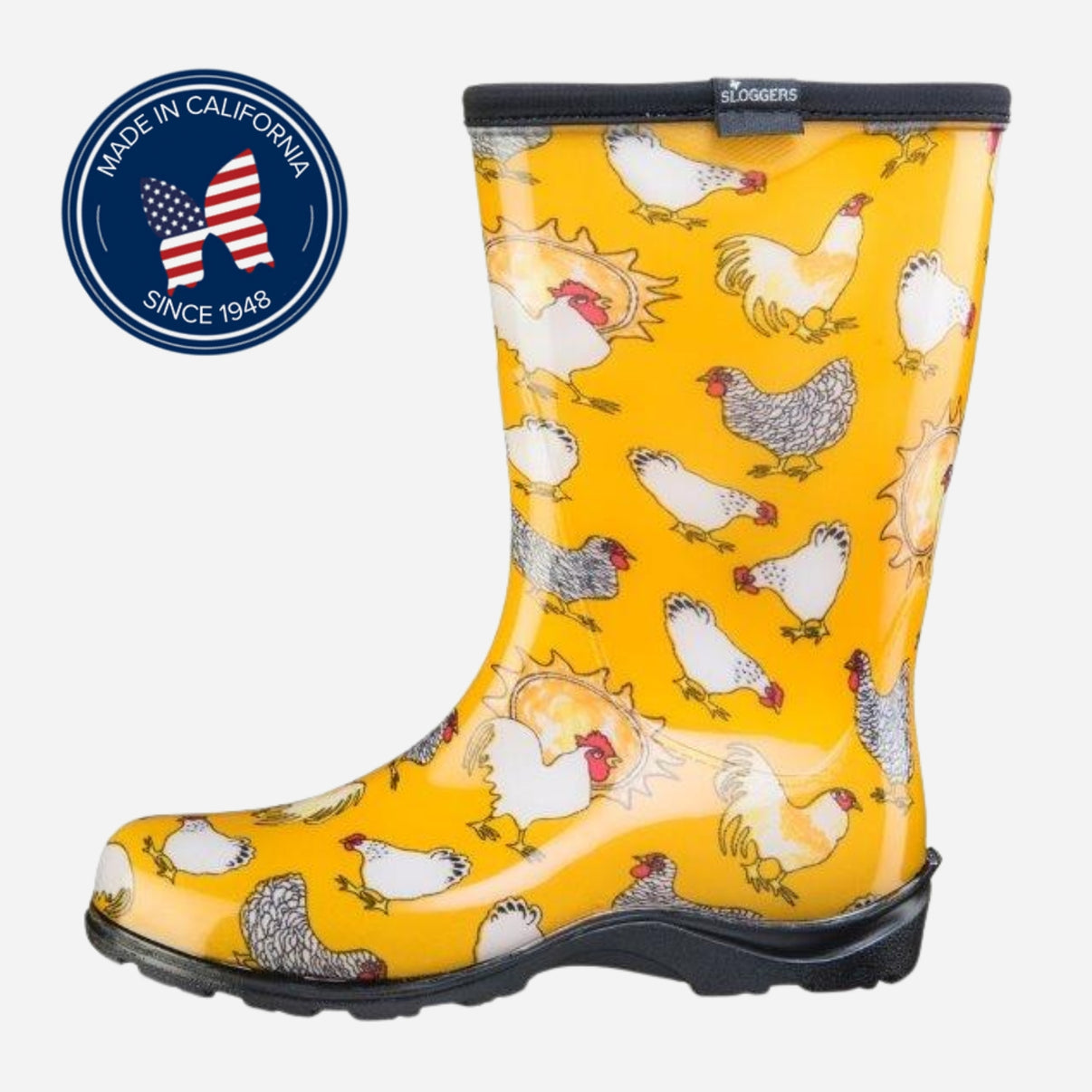 Women's Splash Boot - Yellow Chicken – Sloggers Australia